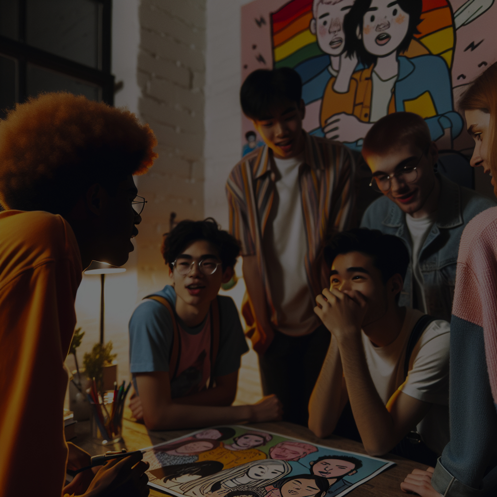 LGBTQ+ Teen Comics and Stories Highlight Youth Voices - Queer Vibes Mag